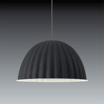 MUUTO（ムート／デンマーク） UNDER THE BELL ペンダントライト 481MU/UNDERBELL55/BK Iskos ...